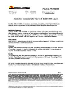 Nox-Rust-3100-and-3100G_Application-Instructions | Daubert Brasil