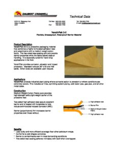 Versil-Pak 3-2_techdata_US_AUG17 | Daubert Brasil